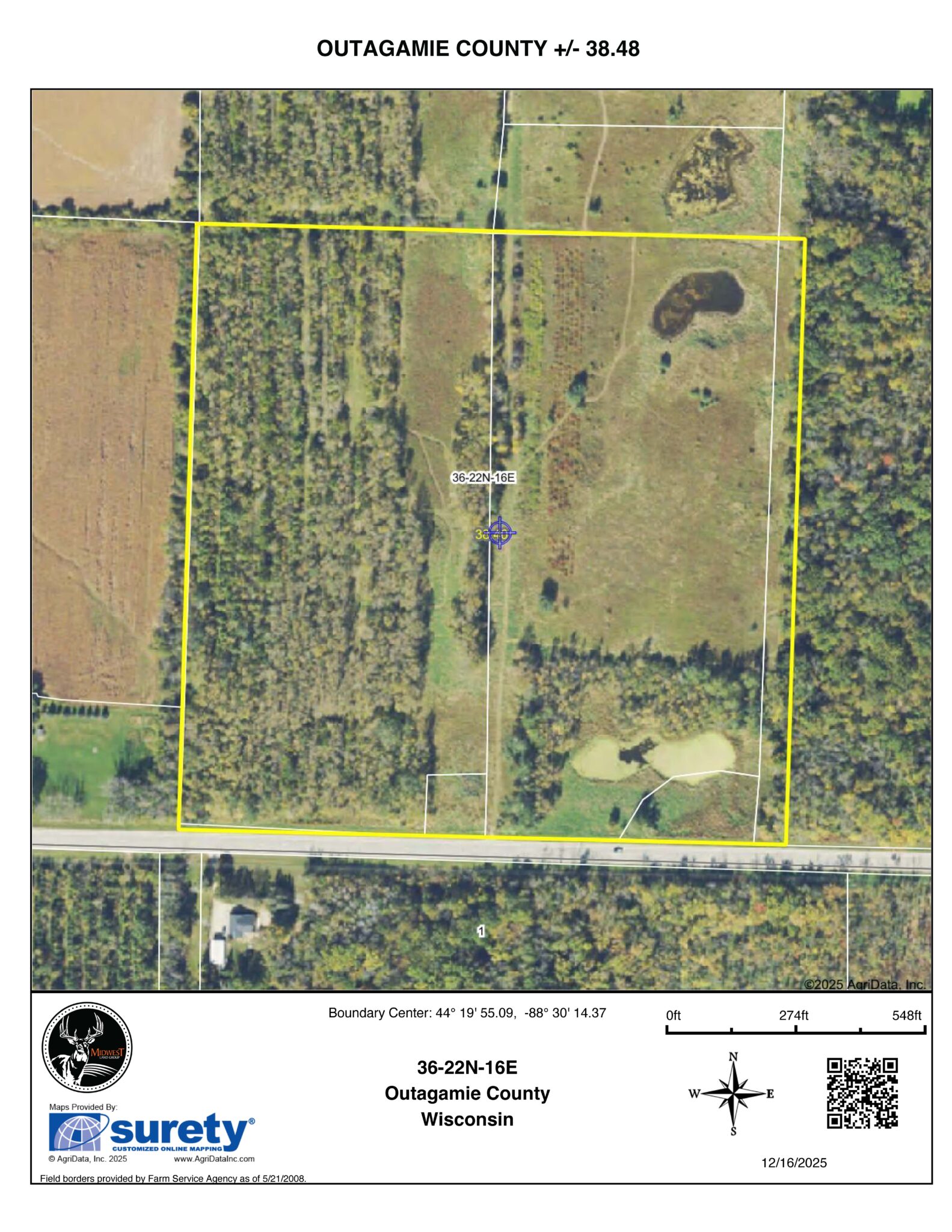 Outagamie 38.48 | Midwest Land Group